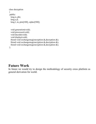 An implementation of RSA policy | PDF