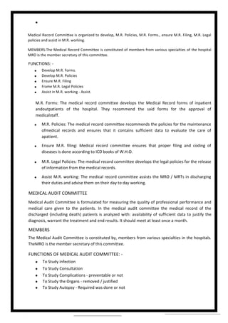 Medical record & Health information Technician | DOCX