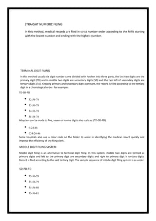 Medical record & Health information Technician | DOCX