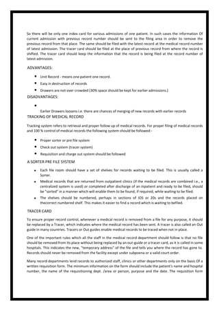Medical record & Health information Technician | DOCX