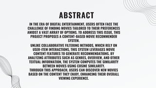 Project Synopsis Content-Based Movie Recommender System.pdf