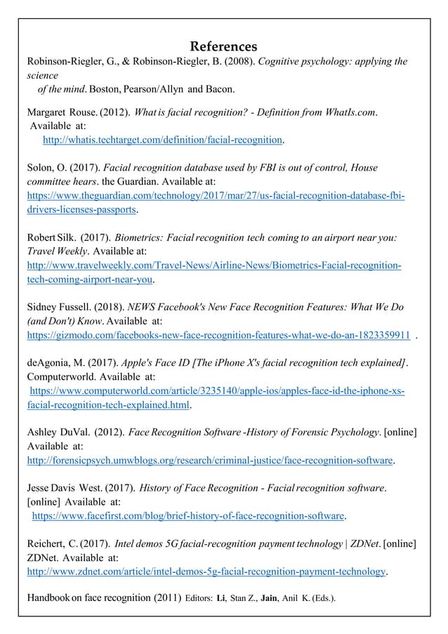 project synopsis face recognition attendance system | DOCX