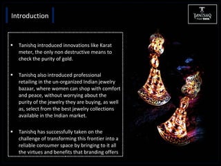 Tanishq Brand Analysis - By Anand | PPT