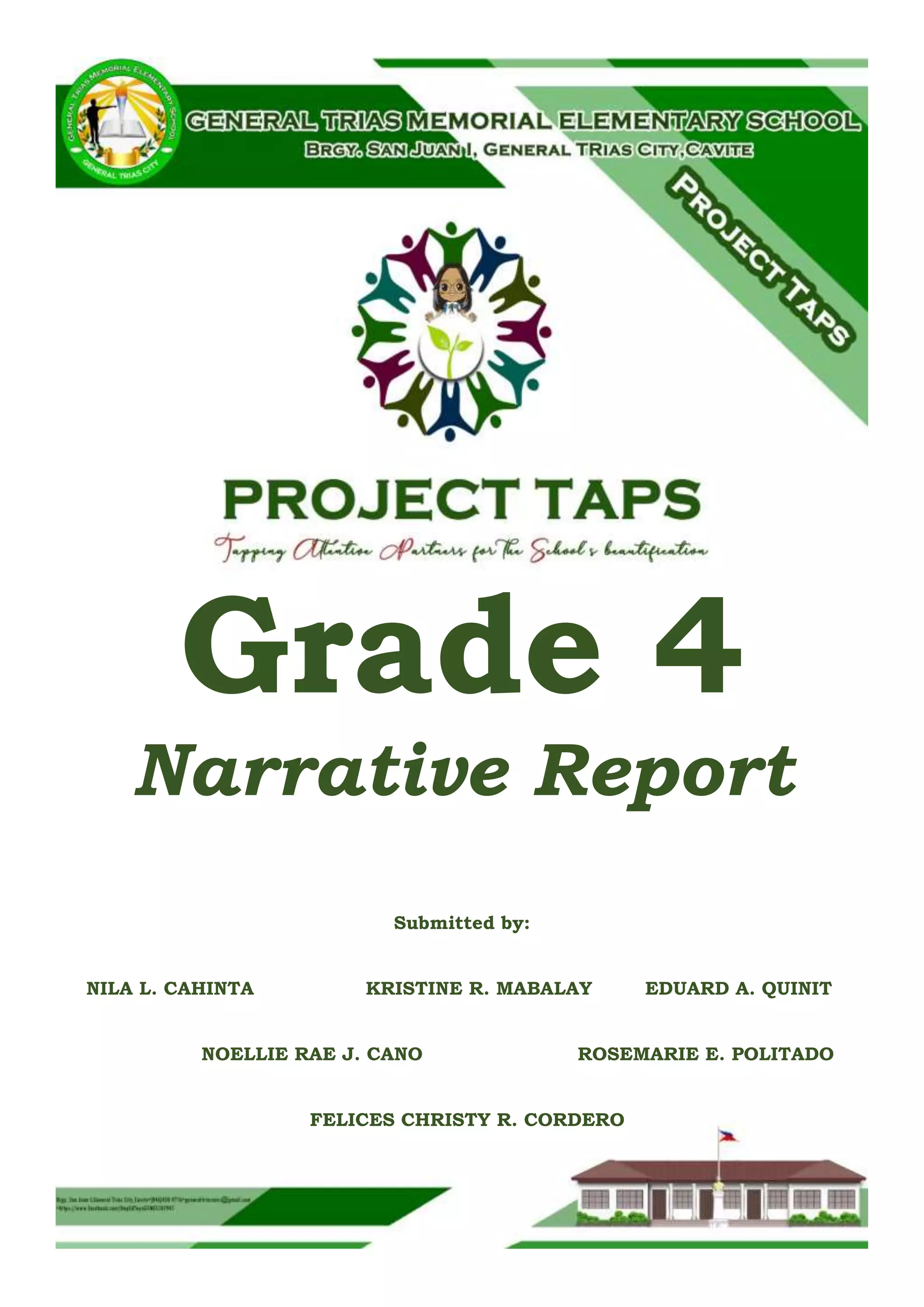 PROJECT TAPS NARRATIVE documentation.docx