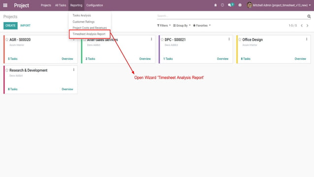 Project Task Timesheet Report Ppt 7719