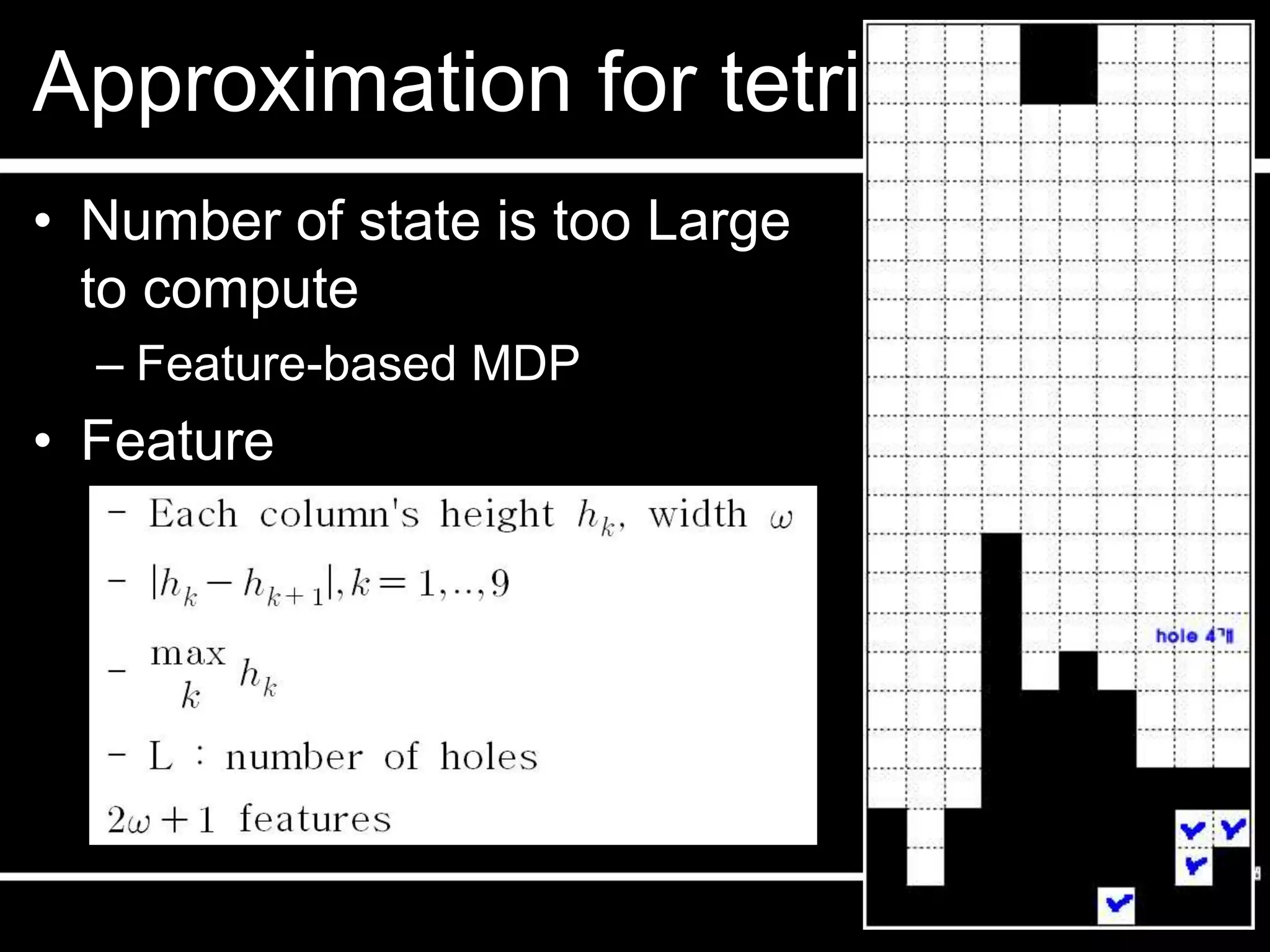TETRIS AI WITH REINFORCEMENT LEARNING | PPT