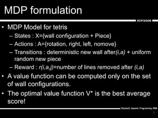 TETRIS AI WITH REINFORCEMENT LEARNING | PPT