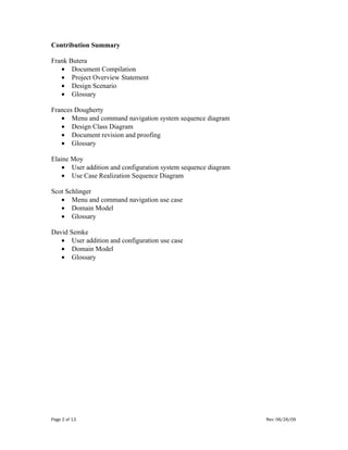 Software Engineering Use Case Project | PDF