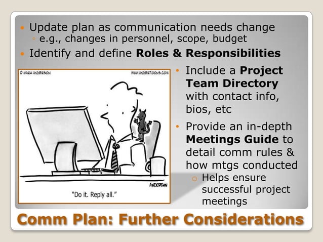 Project team communication | PPT