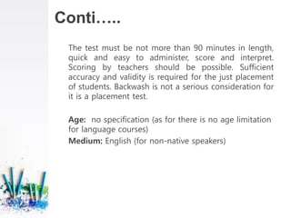 assessing reading- assessment of reading skills- test -kiran nazir | PPTX