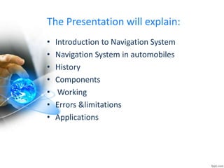 Navigation System | PPTX