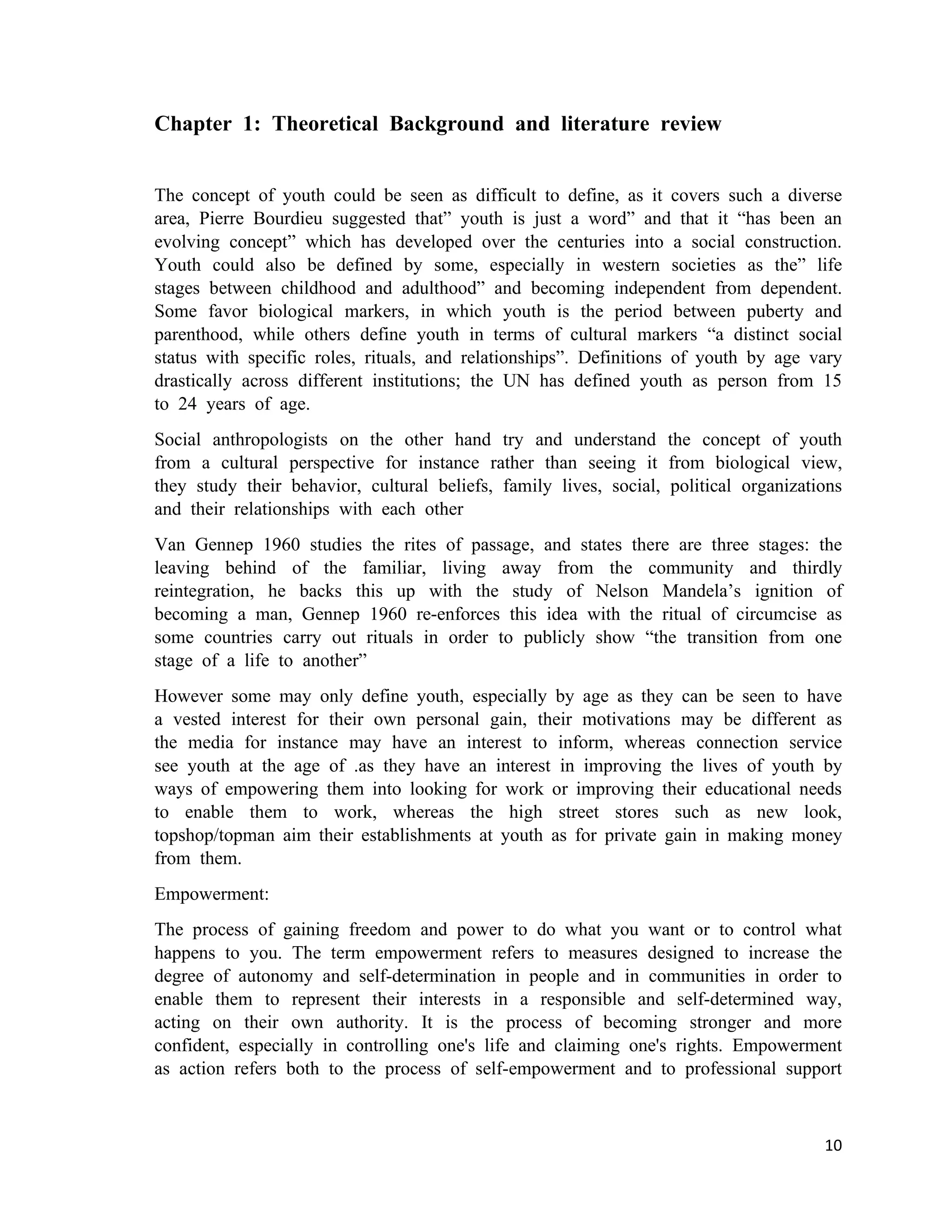 Graduation Project Thesis. Youth Empowerment Center. Haneen Fraihat | PDF