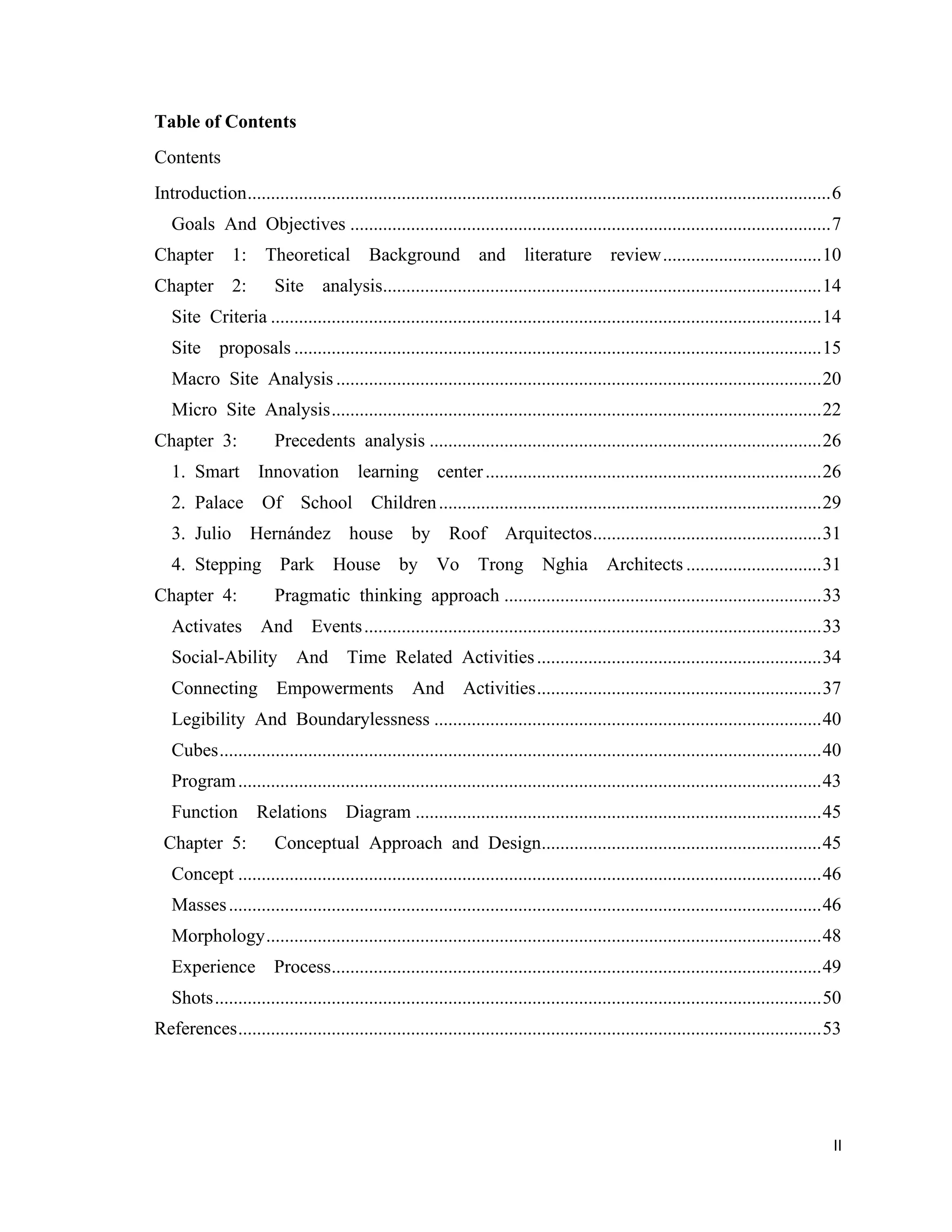Graduation Project Thesis. Youth Empowerment Center. Haneen Fraihat | PDF