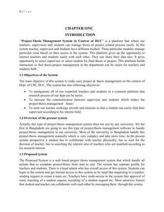Project thesis management_system_in_context_of_iiuc | PDF