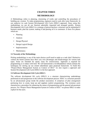 Project thesis management_system_in_context_of_iiuc | PDF