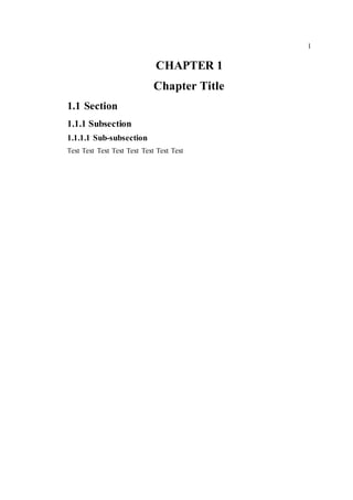 Project thesis template-1 | PDF
