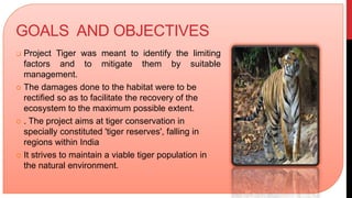 Project tiger | PPTX