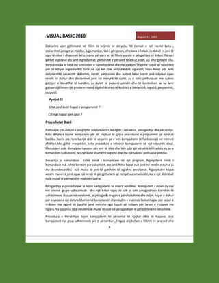 Project tik visjana | DOCX