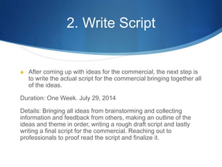 Project timeline | PPTX | Audio Production | Content Production