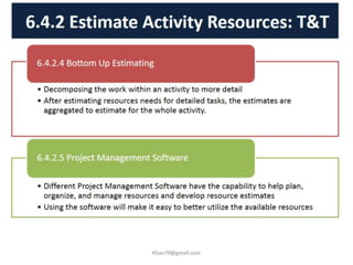Project time management 2 final | PPT