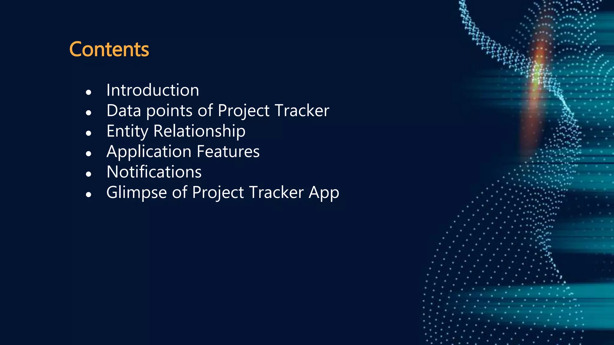 Project Tracker App - Model Driven Apps | PPTX