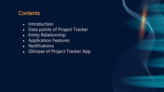 Project Tracker App - Model Driven Apps | PPTX