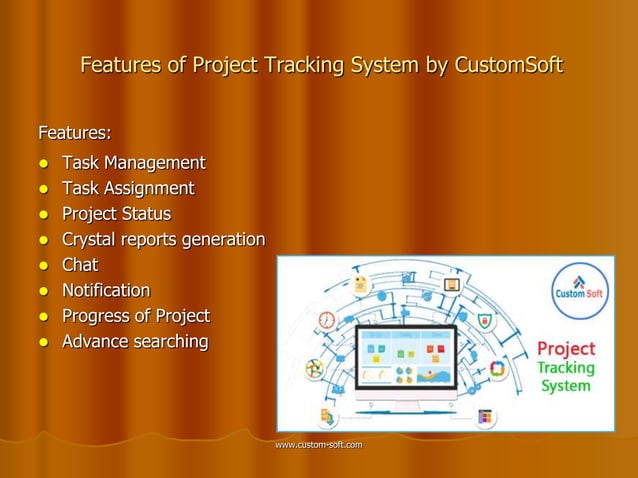 Project tracking system by customsoft | PPTX | Technology & Computing