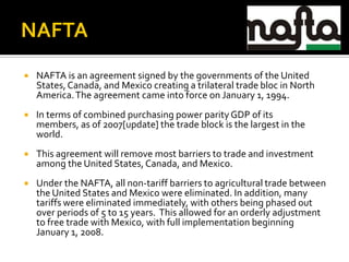 Project Trade Blocs | PPT