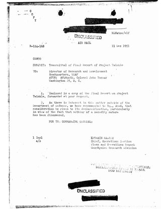 Project twinkle | PDF | Free Download