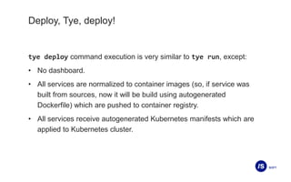 "Project Tye to Tie .NET Microservices", Oleg Karasik | PPT