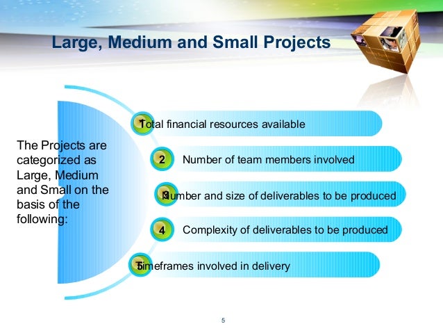 Project Types and their importance