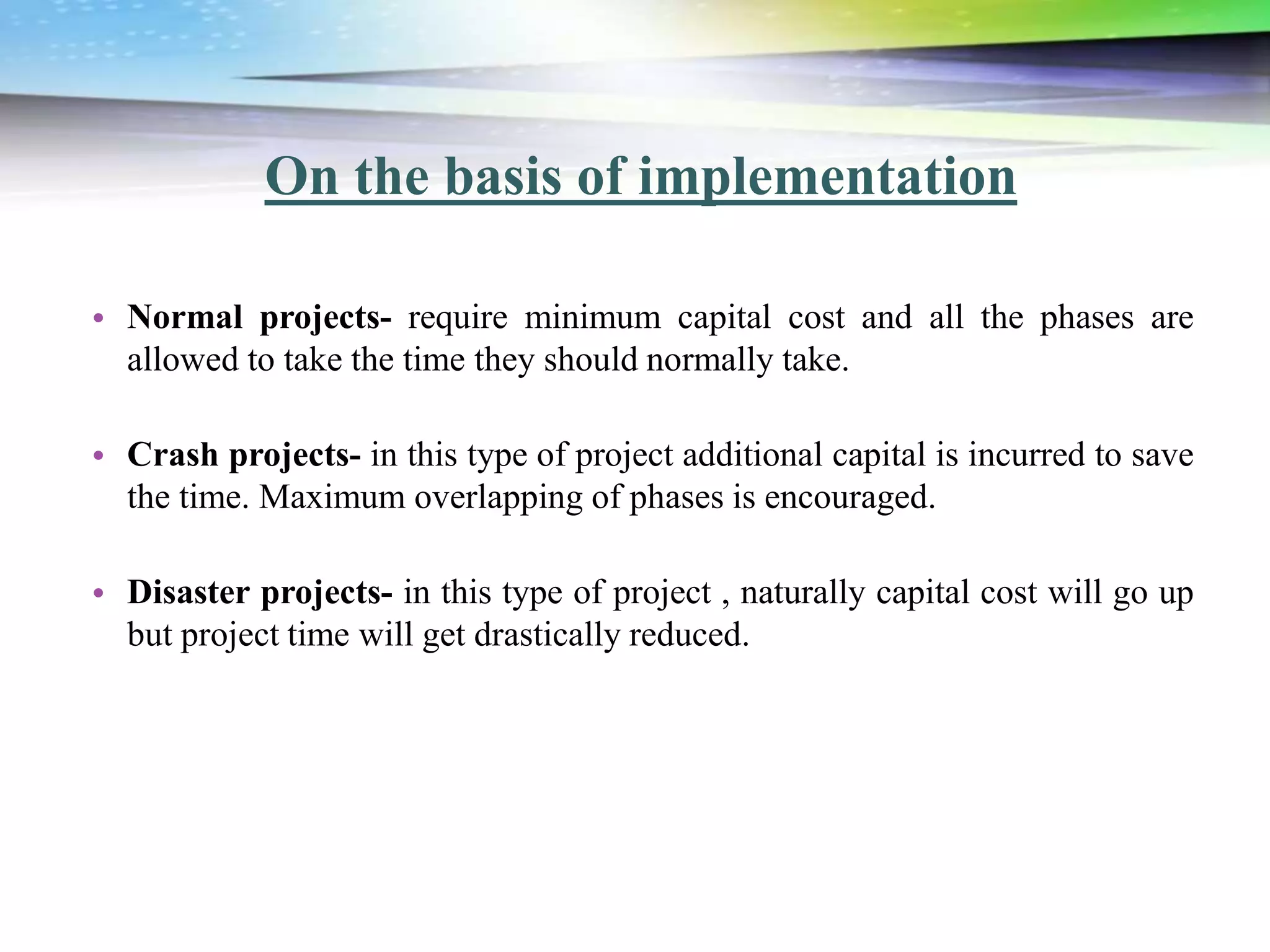 Types of project | PPTX