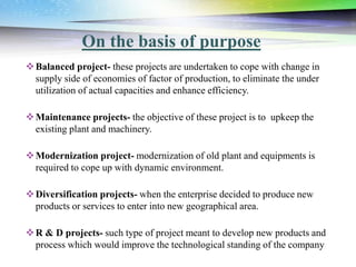 Types of project | PPTX