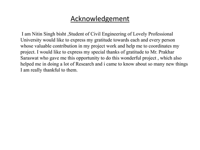 Project undertaken | PPT