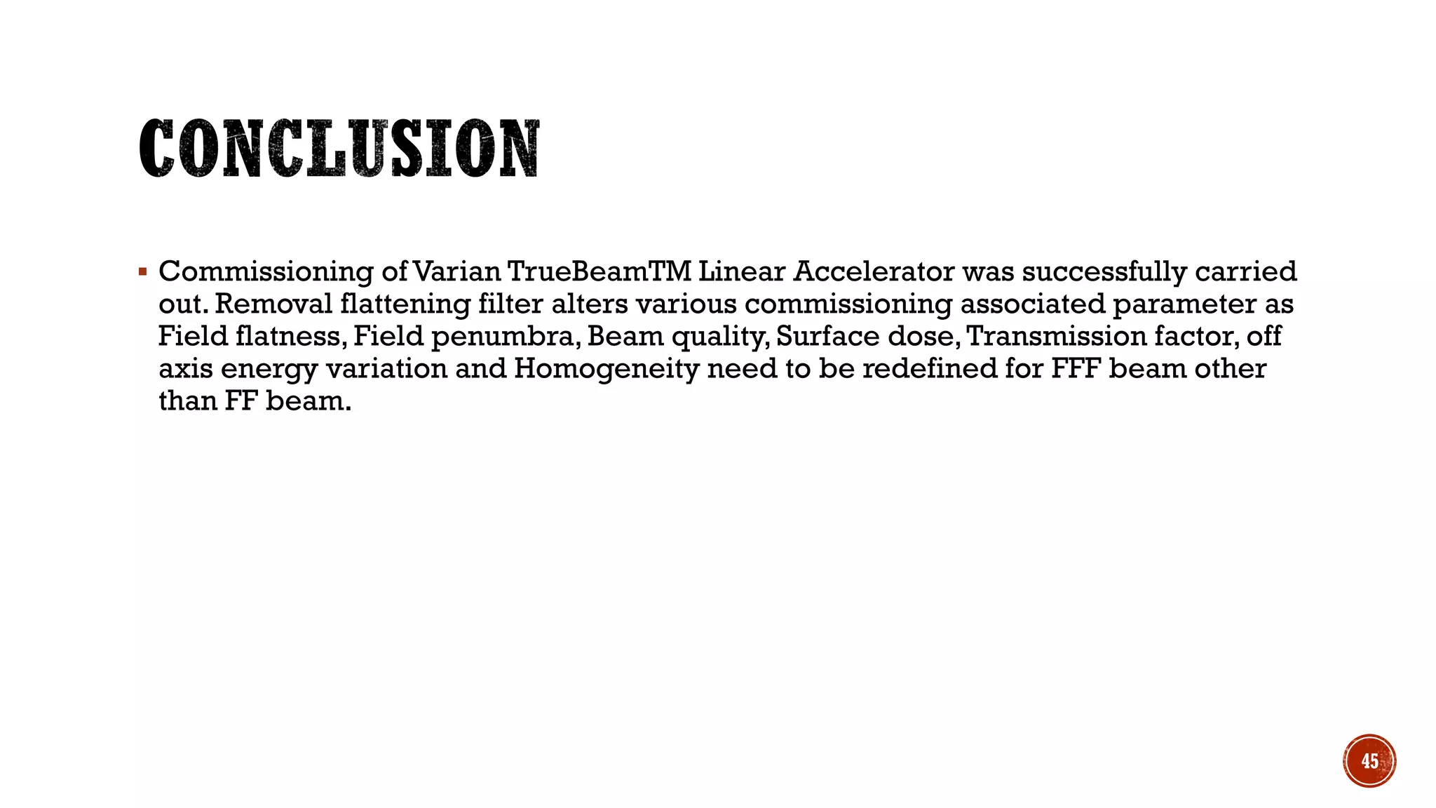 Commissioning of Truebeam LINAC | PDF