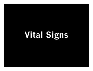 Project Vital Signs | PPT