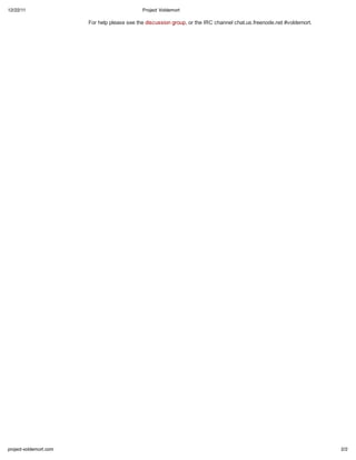 Project Voldemort | PDF