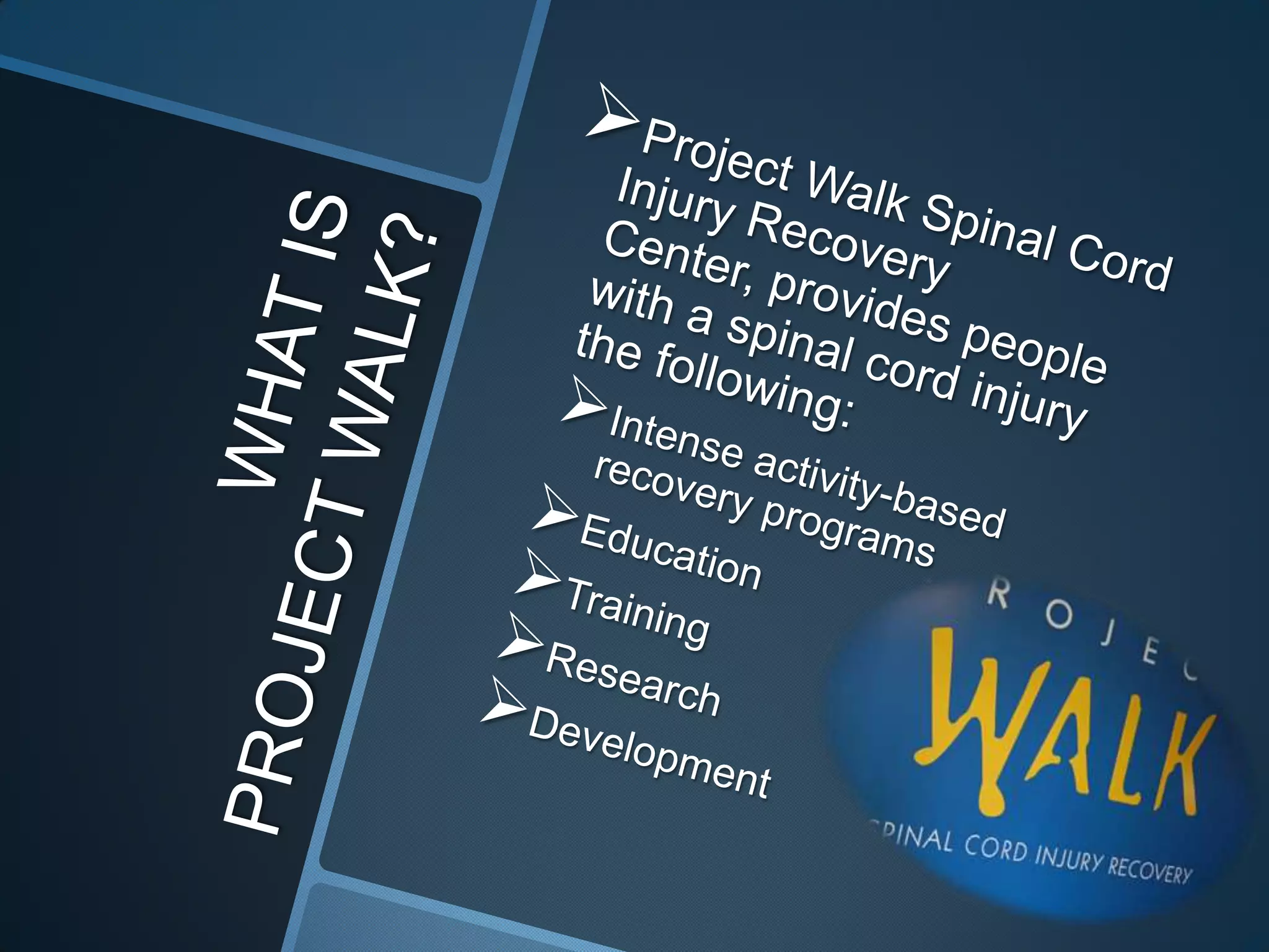 Project walk powerpoint | PPTX