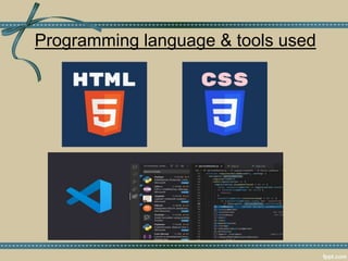 project web development | PPT
