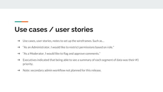 Project Wireframes its template here.pptx | Technology & Computing