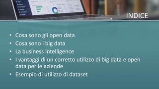 Big Data e Open data in aziende e imprese | PPT
