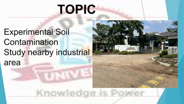 PROJECT WORK 2 on soil contamination .pptx