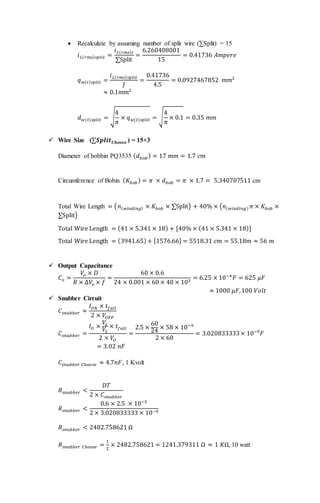 Project work boost converter | PDF