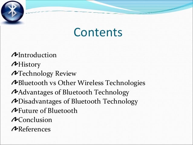 Bluetooth Technology -- detailed explanation