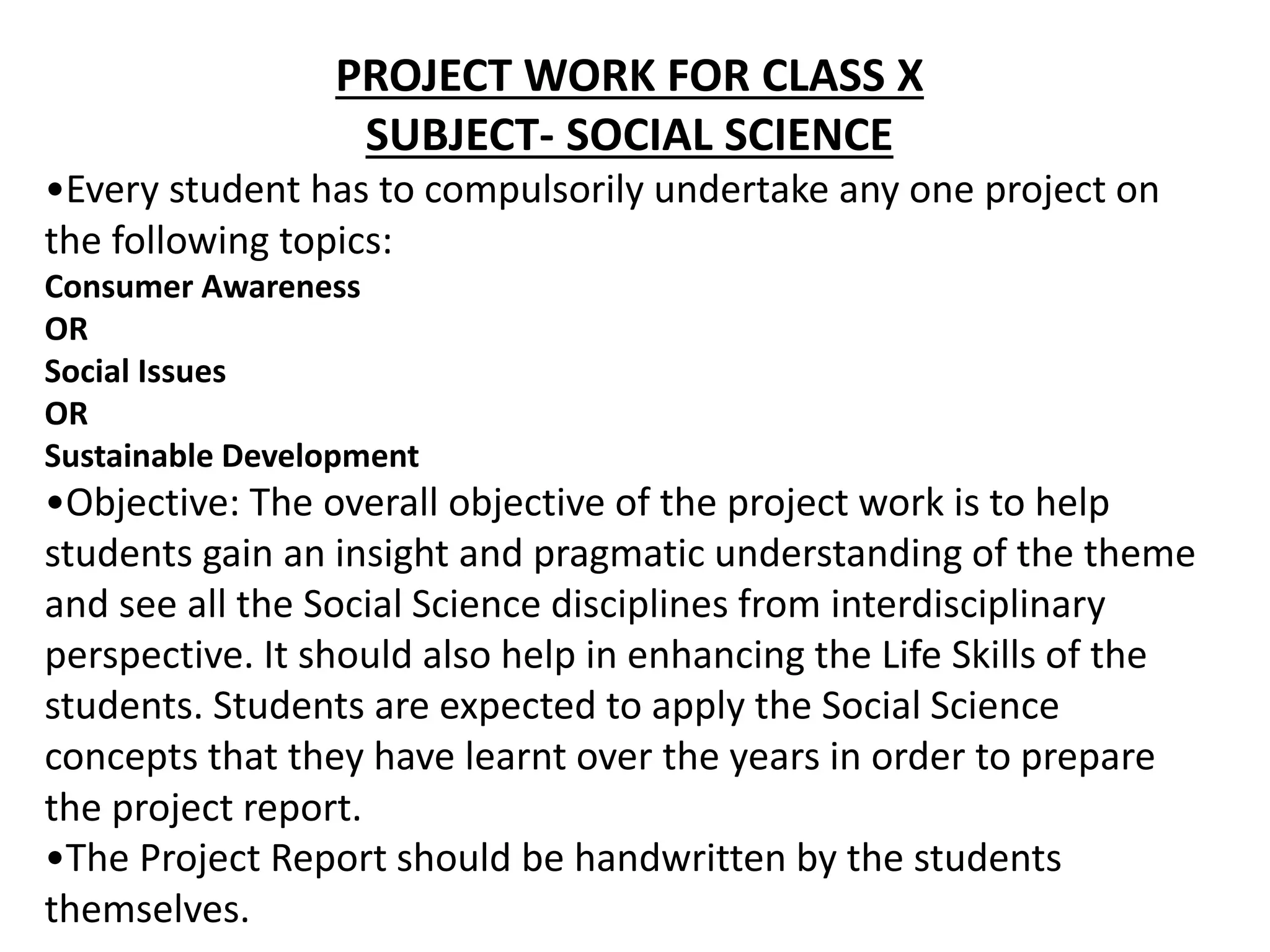 PROJECT WORK FOR CLASS X SST.pptx