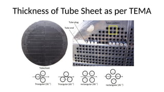 Mechanical Design of shell and tube heat exchangers as per ASME Sec ...