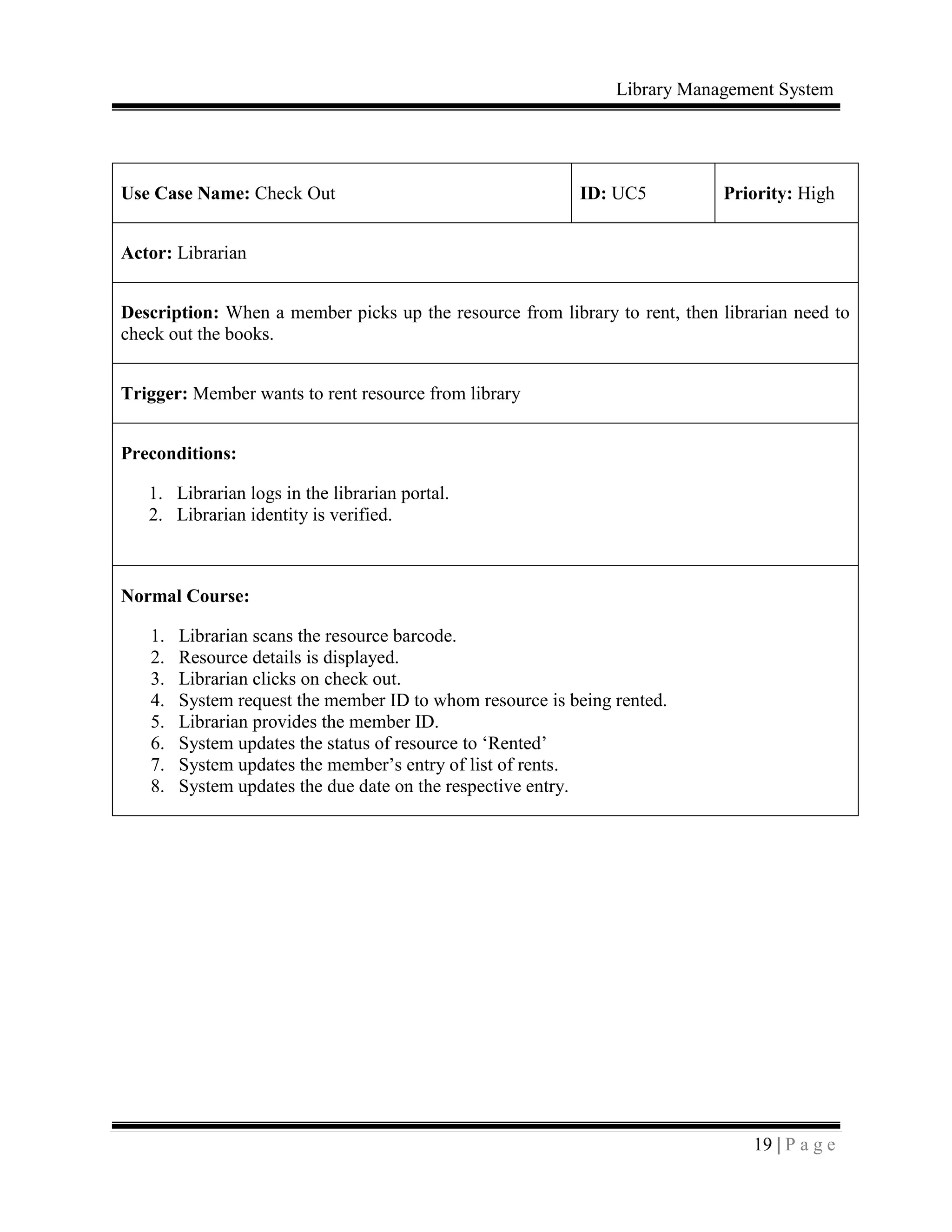 Library Management System SRS | PDF