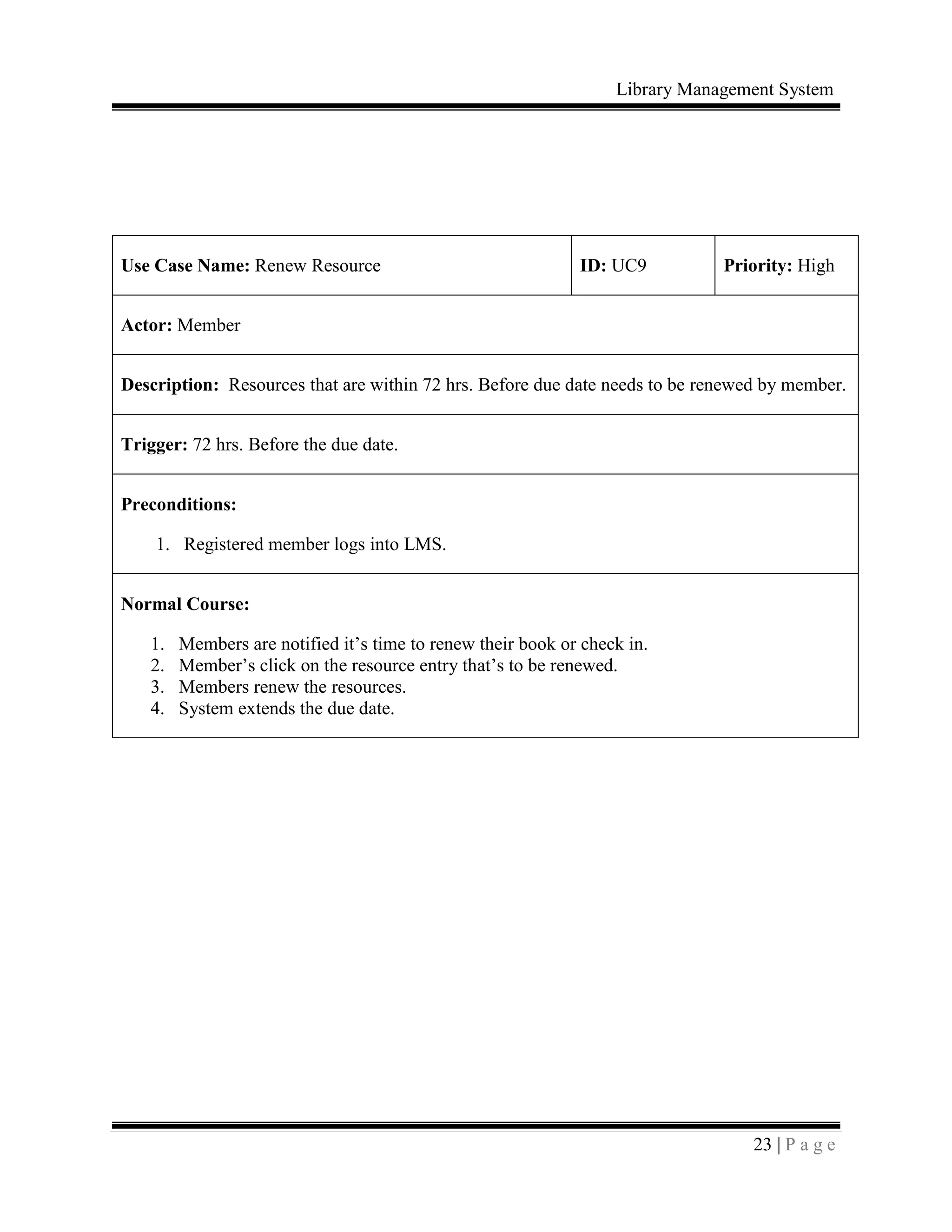 Library Management System SRS | PDF