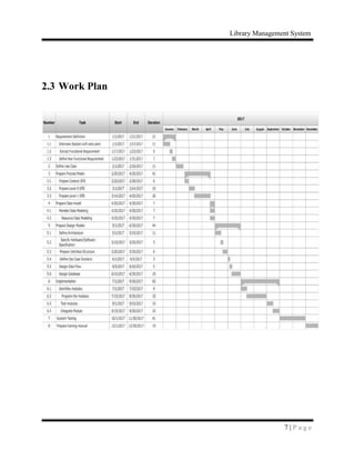 Library Management System SRS | PDF