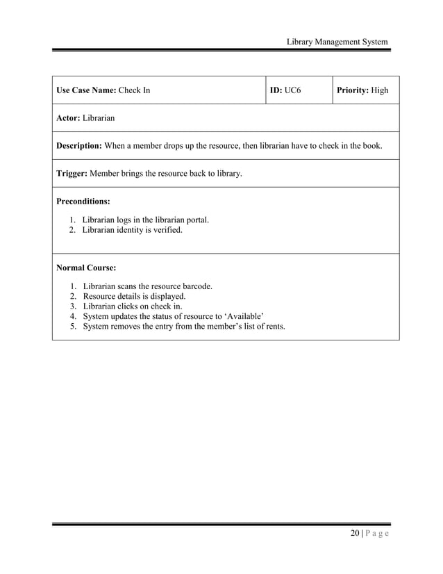 Library Management System SRS | PDF | Operating Systems | Computer ...